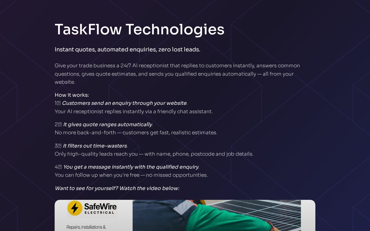 TaskFlow Technologies